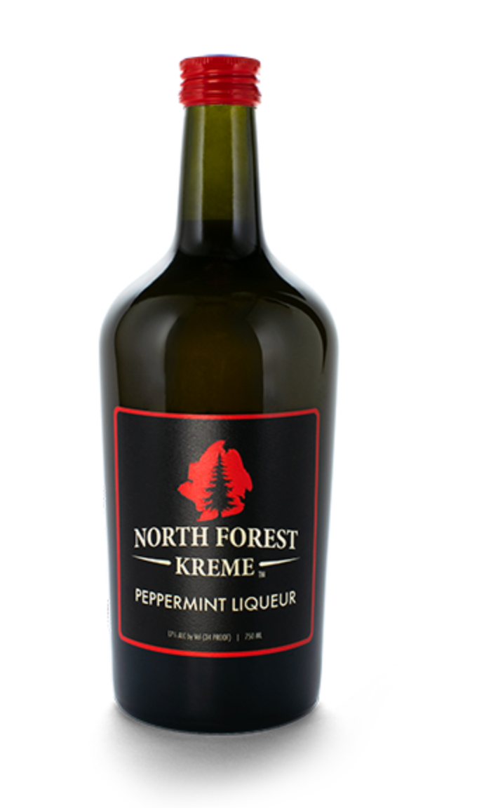 Chankaska Spirits 'North Forest Kreme' Peppermint Liqueur, Minnesota, – Woods Wholesale Wine