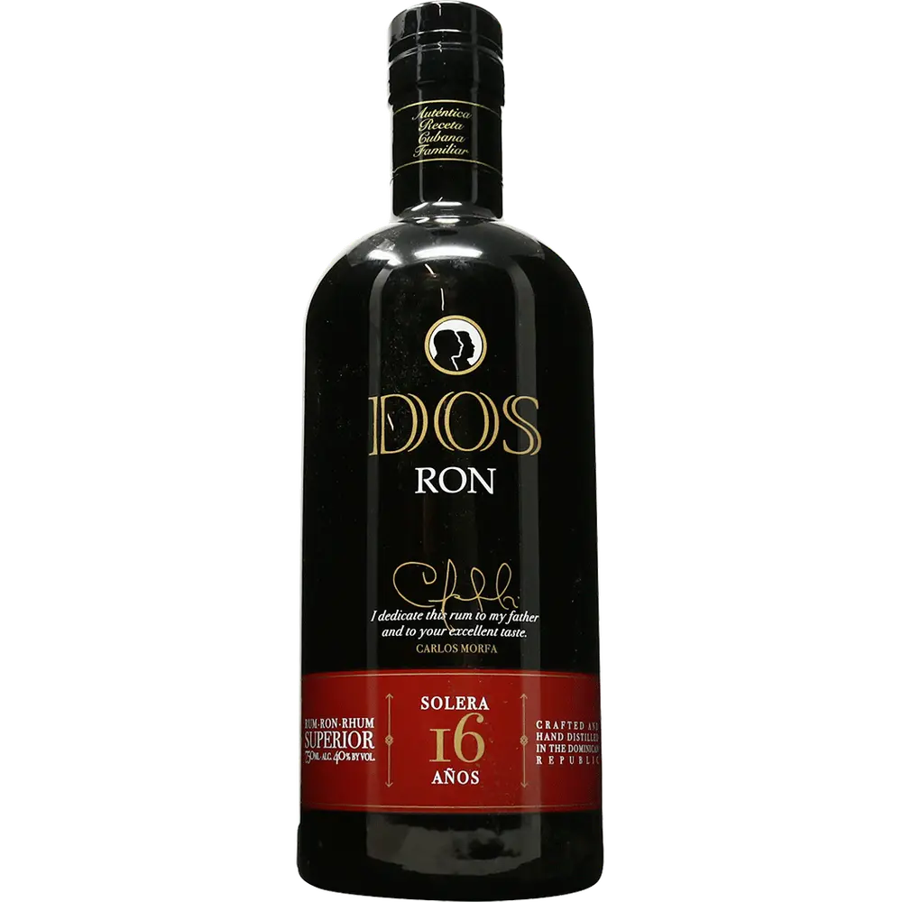 Dos Ron Aged 16 Anos Rum, Dominican Republic (750ml) – Woods Wholesale Wine