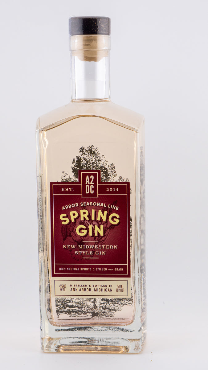 Ann Arbor Distilling Spring Gin, Michigan, USA (750ml) – Woods ...