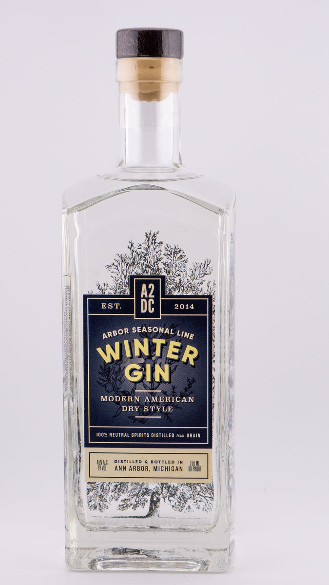Ann Arbor Distilling Winter Gin, Michigan, USA (750ml) – Woods ...