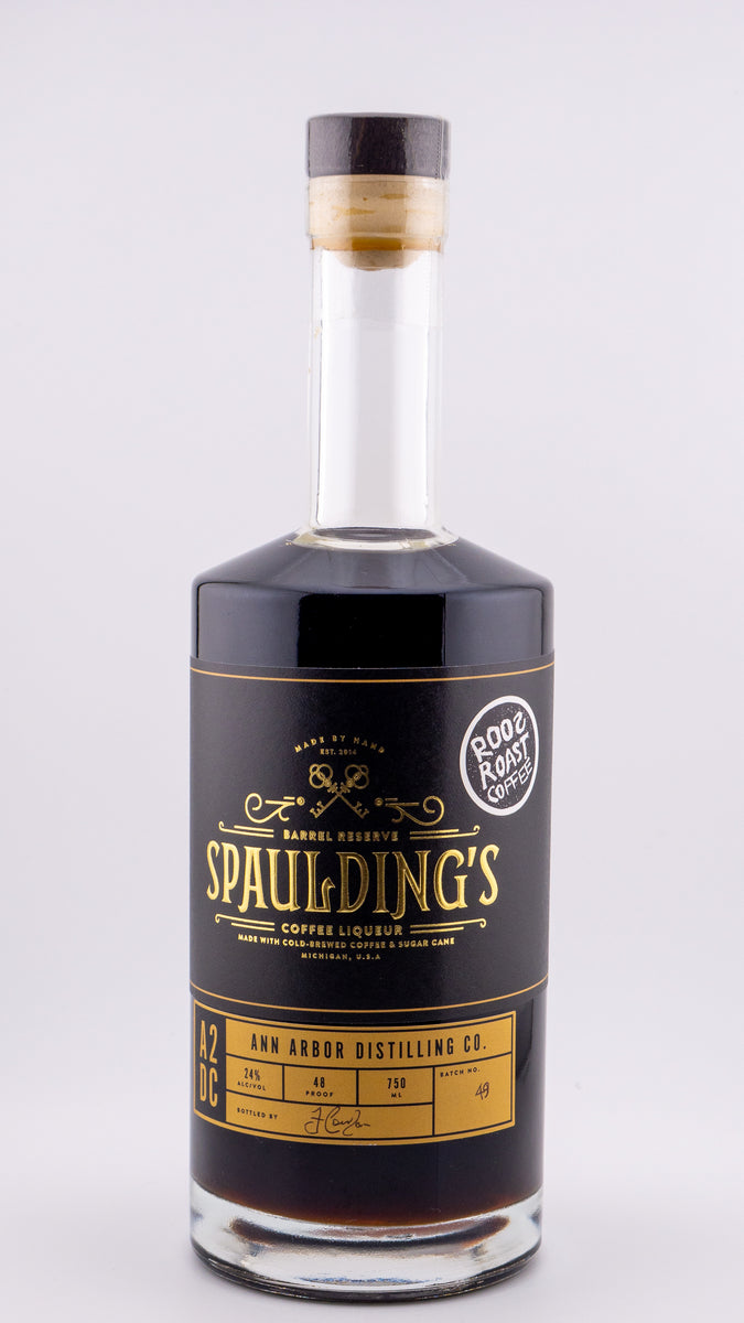 Ann Arbor Distilling Spaulding's Coffee Liqueur, Michigan, USA (750ml ...