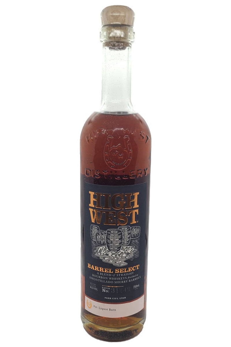 High West Barrel Select Amontillado Sherry Cask Finish Bourbon (750ml ...