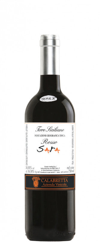 2018 Calabretta 'Sara' Rosso Terre Siciliane IGT, Sicily, Italy (750ml ...