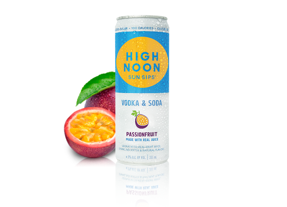 High Noon Passionfruit, USA (4pk Cans 355ml) – Woods Wholesale Wine