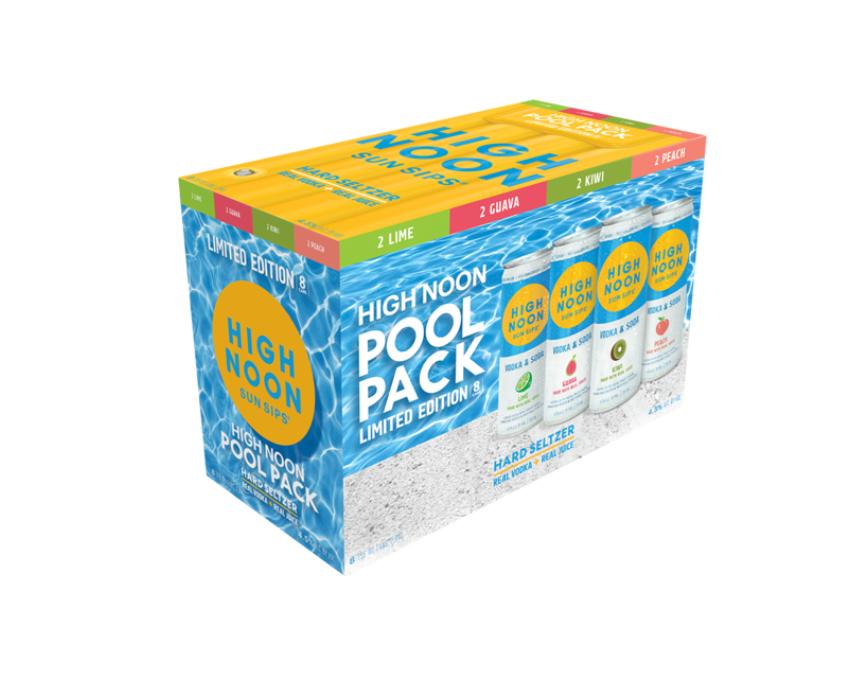 (24pk cans) High Noon Pool Variety Pack, USA (12oz) – Woods Wholesale Wine