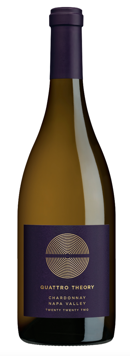 2022 Quattro Theory Chardonnay, Napa Valley, USA (750ml) – Woods ...