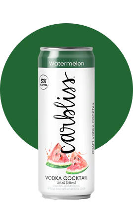 (24pk cans) Carbliss Watermelon Vodka Cocktails, USA (12oz) – Woods ...