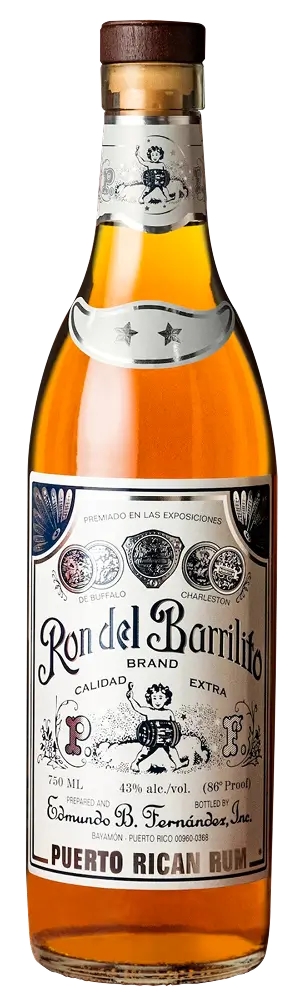 Ron del Barrilito Calidad Extra 2 Star Rum, Puerto Rico (750ml) – Woods ...