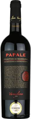 2021 Varvaglione Papale Primitivo di Manduria, Puglia, Italy (750ml ...