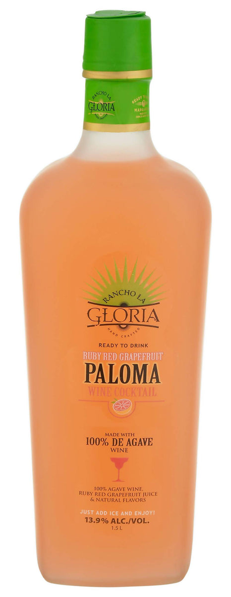 Rancho La Gloria Paloma Ruby Red Grapefruit Agave Wine Cocktail, Mexic ...