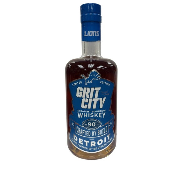 **DETROIT LIONS** Grit City Bourbon, USA (750ml) – Woods Wholesale Wine