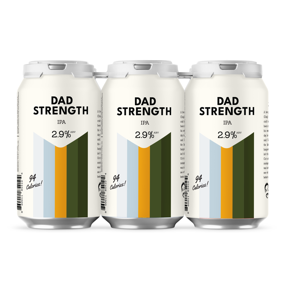 (24pk cans) Dad Strength Brewing IPA Beer, USA (12oz) – Woods Wholesale ...