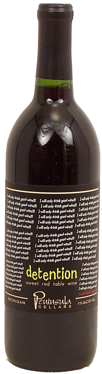 Peninsula Cellars Detention Red, Old Mission Peninsula, USA (750ml ...