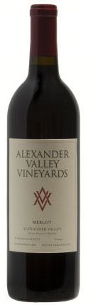 2020 Alexander Valley Vineyards Merlot, Alexander Valley, USA (750ml ...