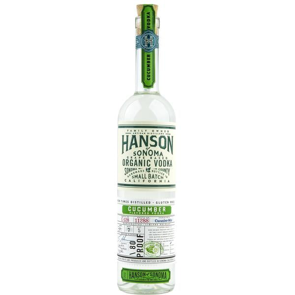 Hanson of Sonoma Distillery Organic Cucumber Vodka, USA (750ml) – Woods ...