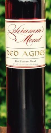 Schramm's Red Agnes Red Currant Mead, Michigan, USA (375ml) HALF BOTTL ...