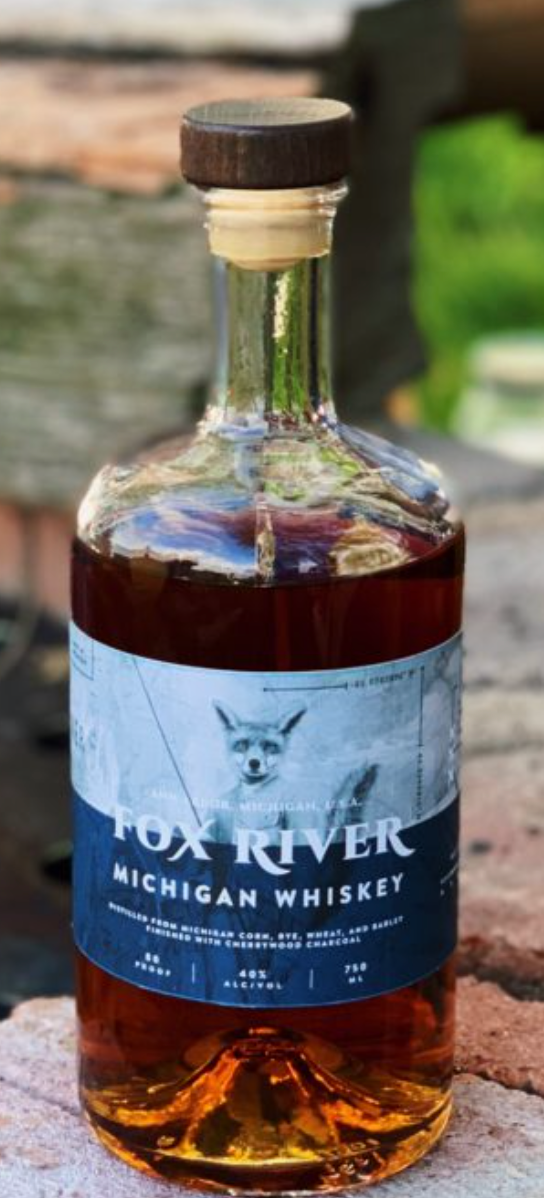 Fox River Michigan Whiskey, Michigan, USA (750ml) – Woods Wholesale Wine