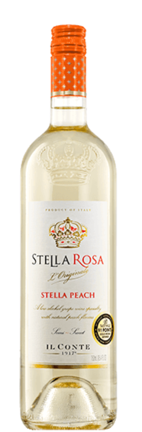 NV Il Conte Stella Rosa Peach, Piedmont, Italy (750ml) – Woods ...