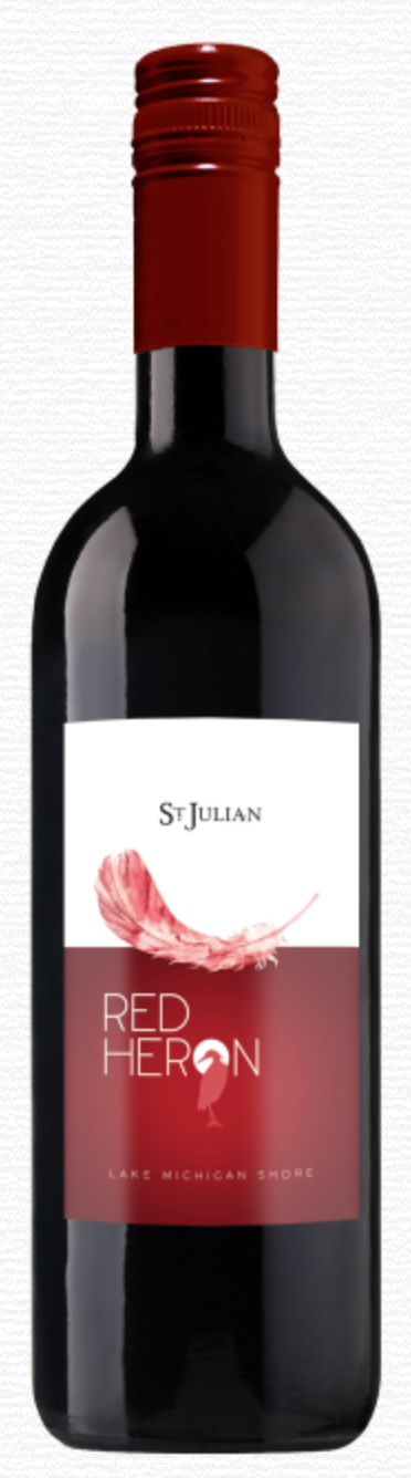 St. Julian Winery Red Heron, Michigan, USA (750ml) – Woods Wholesale Wine