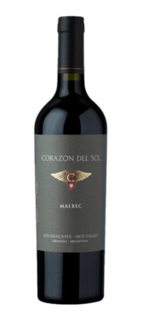 2021 Corazon del Sol Malbec, Los Chacayes, Argentina (750ml) – Woods ...
