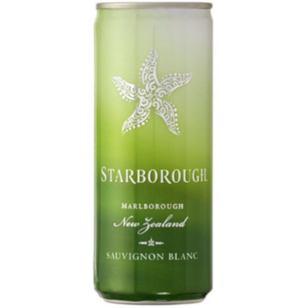 Starborough Sauvignon Blanc, Marlborough, New Zealand (24pk 250ml cans ...