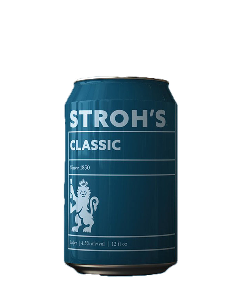 (30pk cans)-Stroh's Classic Lager Beer, USA (12oz) – Woods Wholesale Wine