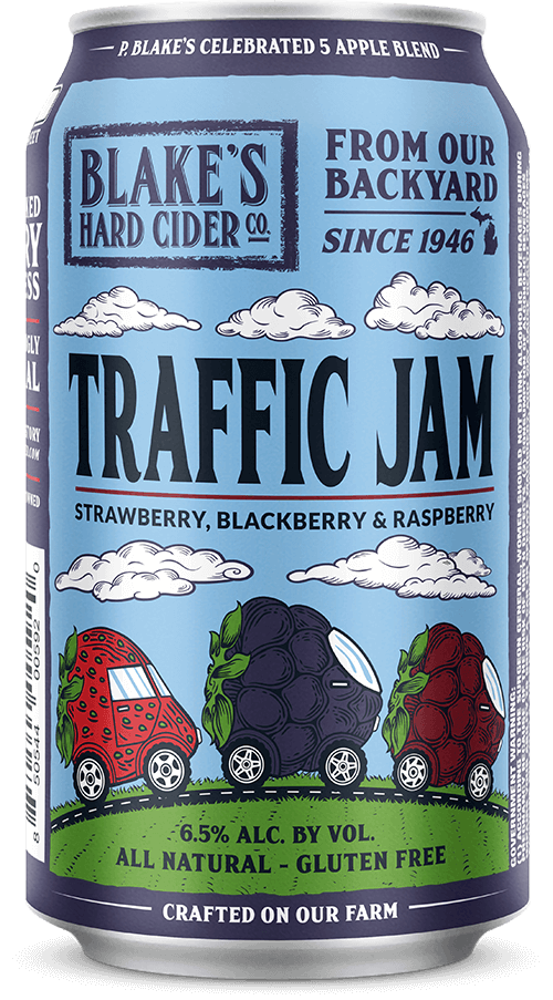 (24pk cans)-Blake's "Triple Jam” Hard Cider, Michigan, USA (12oz ...