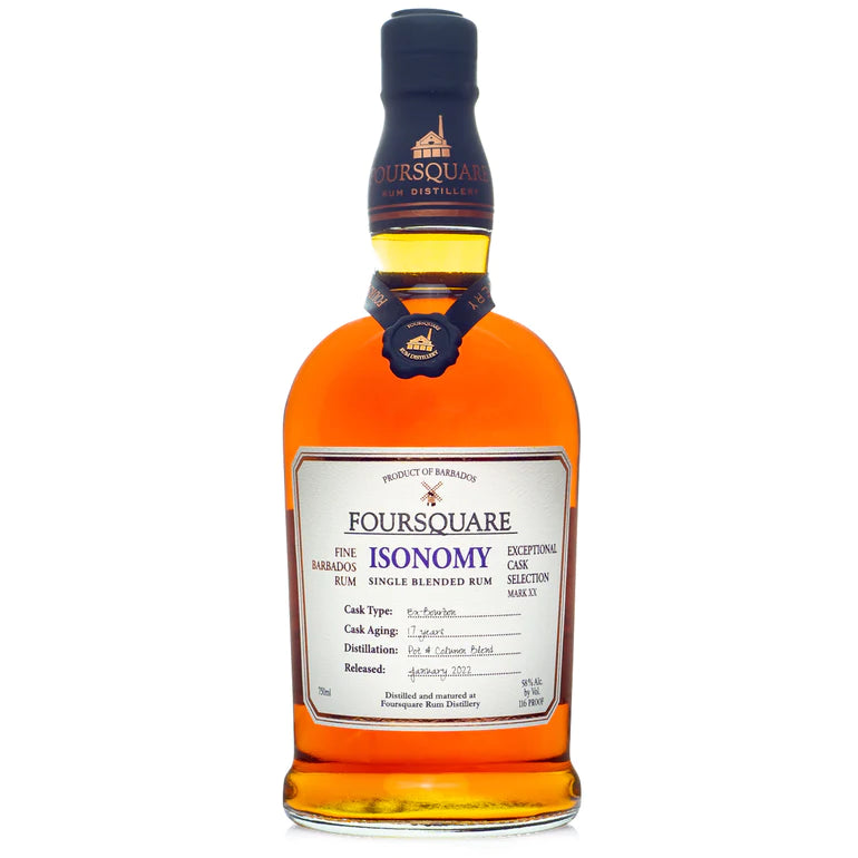 Foursquare Rum Distillery Exceptional Cask Selection 'Isonomy' 17 Year ...