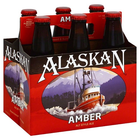 24pk-Alaskan Amber Alt-Style Ale Beer, Alaska, USA (12oz) – Woods ...