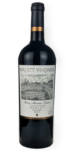 2021 Barnett Vineyards Merlot, Spring Mountain District, USA (750ml ...