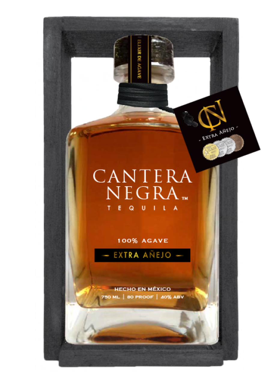 Cantera Negra Tequila Anejo, Mexico (750ml) – Woods Wholesale Wine