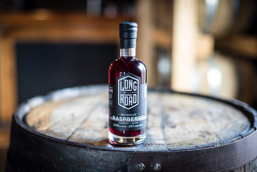 Long Road Distillers Raspberry Liqueur, Michigan, USA (750ml) – Woods ...