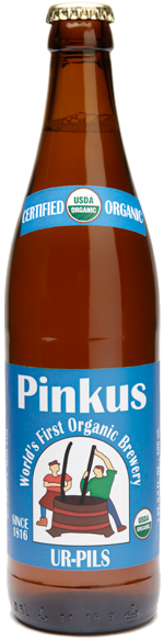 20pk-Pinkus Organic Ur-Pils Beer, Germany (500ml) – Woods Wholesale Wine