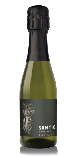 Sentio Extra Dry Prosecco, Veneto, Italy (200 ml QUARTER BOTTLE ...
